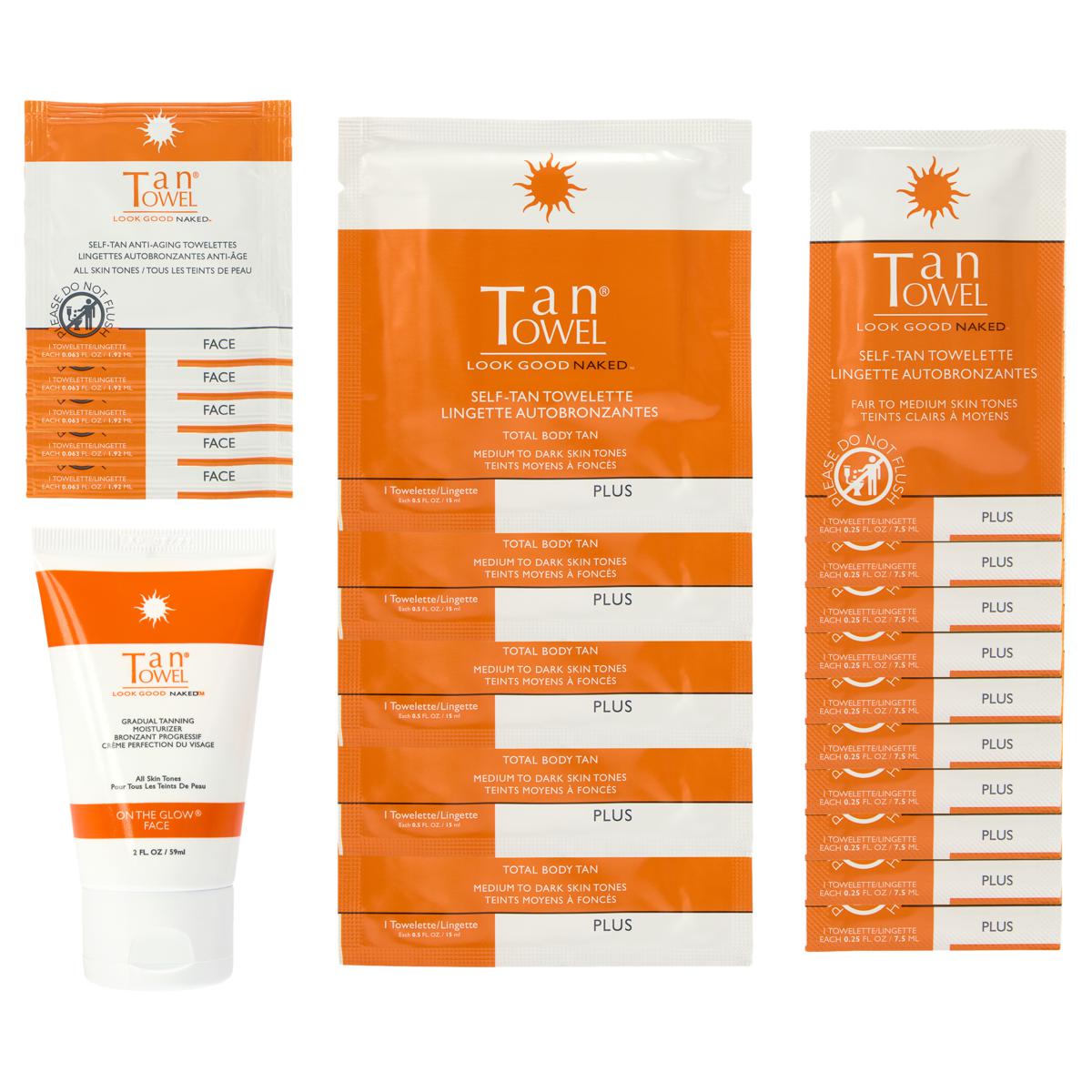 TanTowel Spring Plus Self Tanning Kit - 22656576 | HSN
