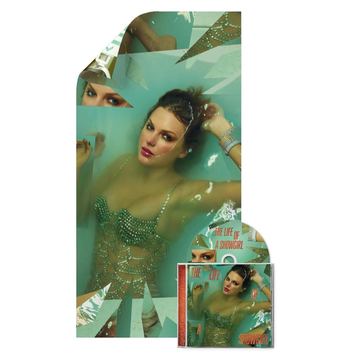 Taylor Swift The Life of a Showgirl CD with Poster - 23749606 | HSN