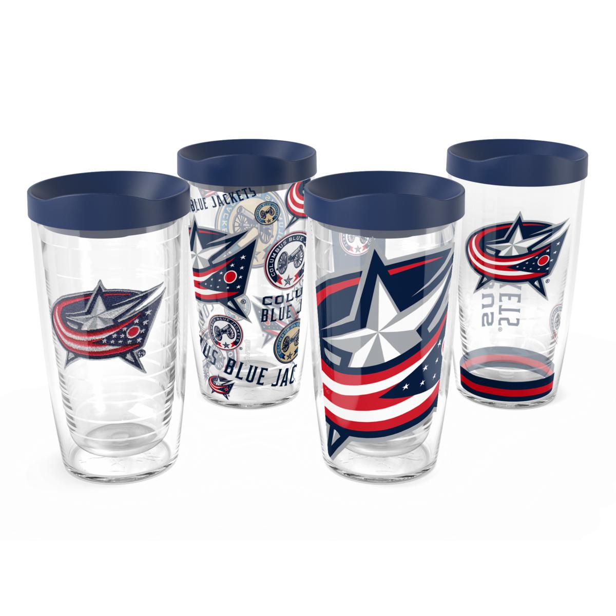 Tervis Columbus Blue Jackets Four-Pack 16oz. Classic Tumbler Set ...