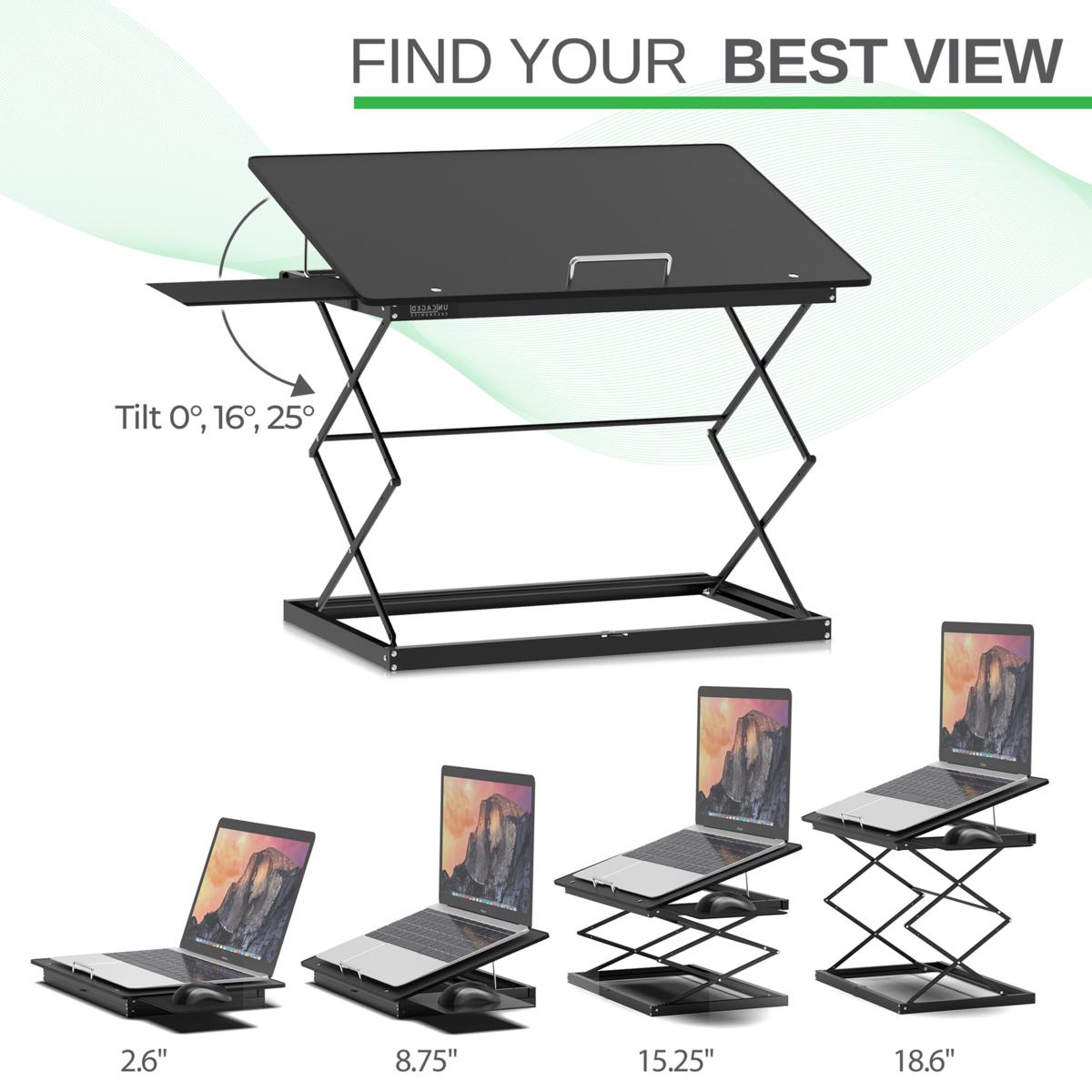 Uncaged Ergonomics Standing Desk for Laptops 20816495 HSN