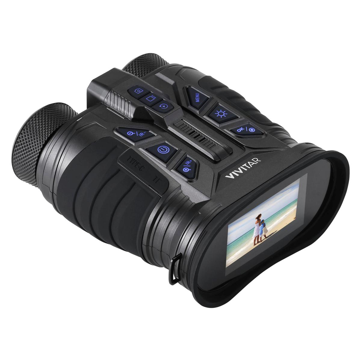Vivitar Digital Camera Binoculars with Night Vision plus Accessory Kit ...