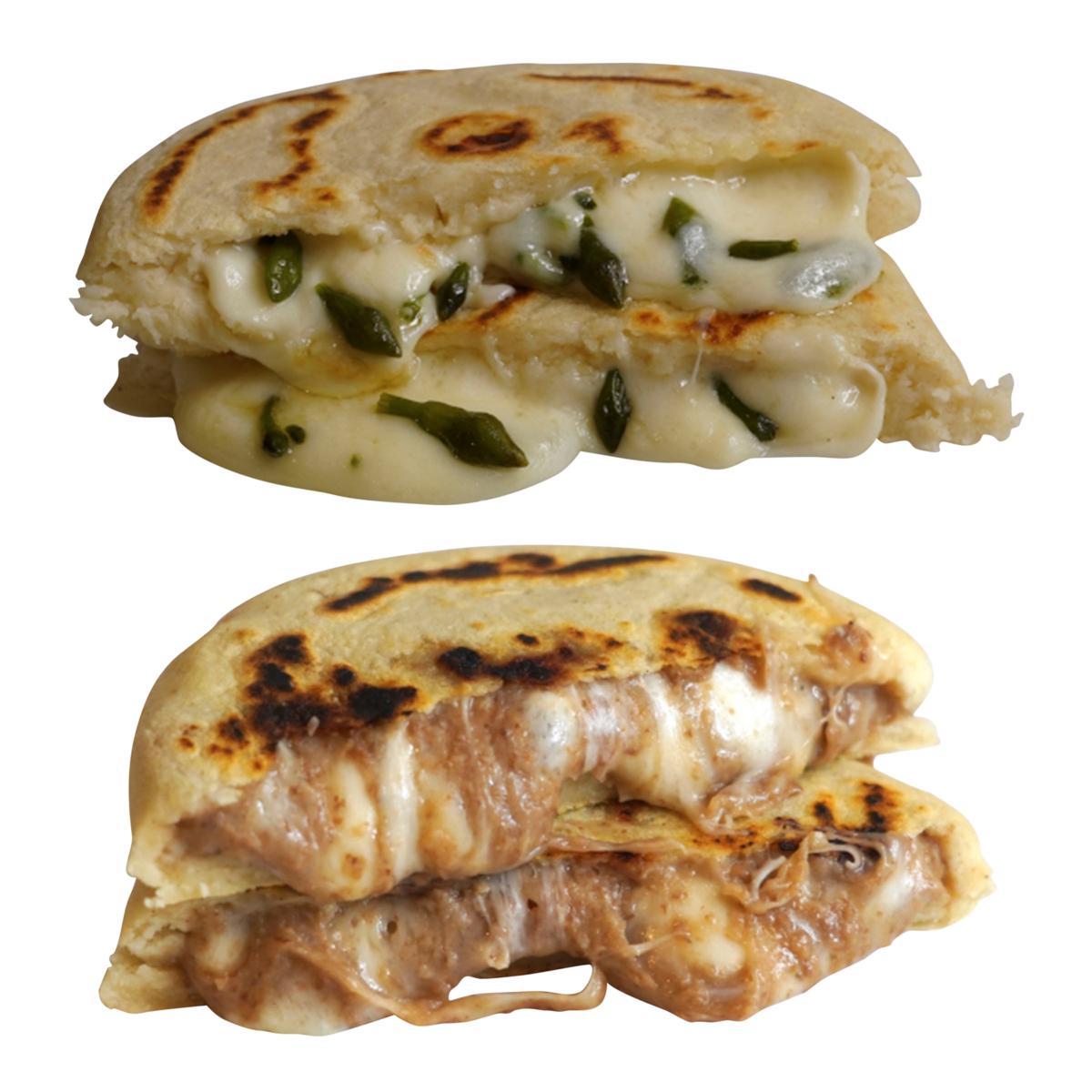 Xinca Foods 8pk Salvadorian Beancheese And Lorococheese Pupusas 23325338 Hsn