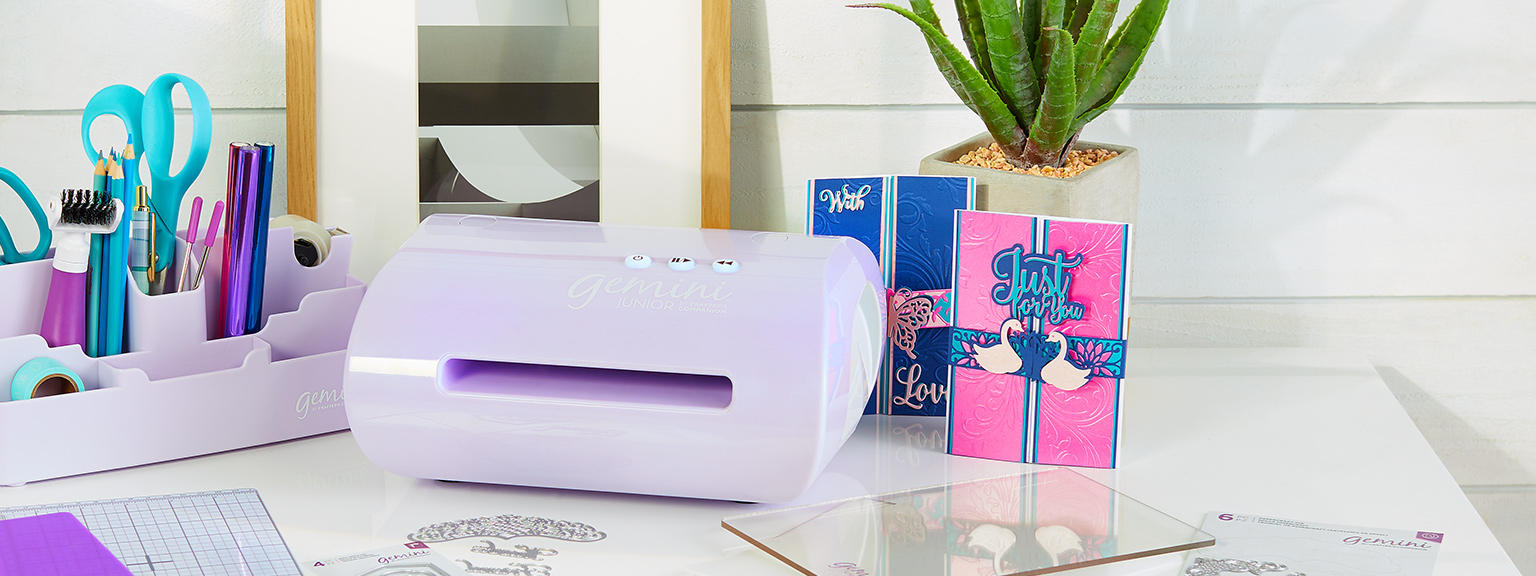 (HSN) Crafter's Companion Lilac Gemini Junior Bundle with Caddy ...