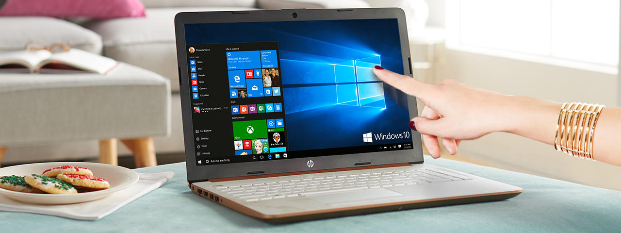 (HSN) HP 15" HD Touch AMD Athlon 8GB RAM 256GB SSD Laptop with Tech ...