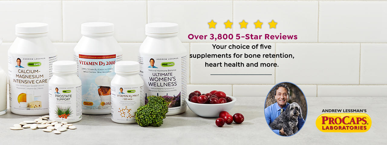 (HSN) Andrew Lessman ProCap – 5 Vitamins & Supplements Options 12/8 ...