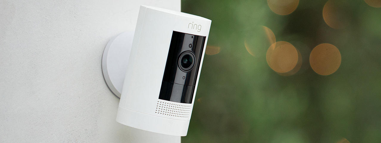 (HSN) Ring Stick Up Security Cam 2-pack with Extra Battery and Ring ...