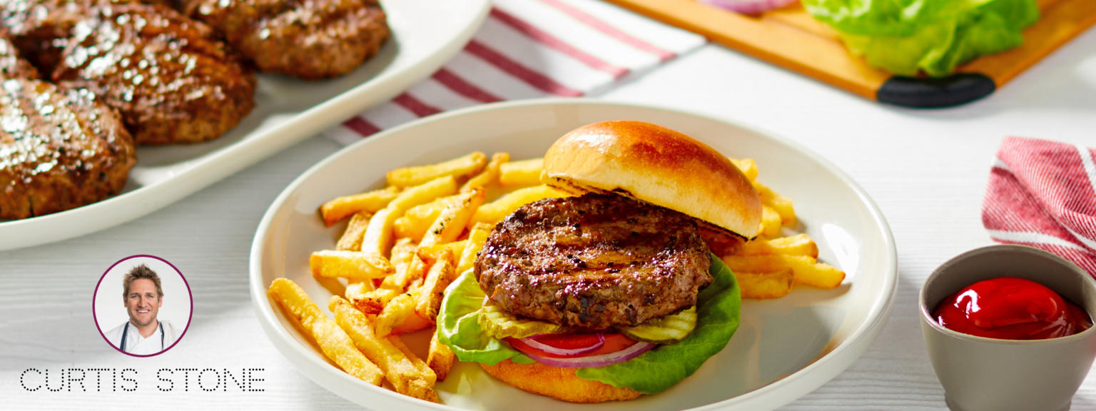 (HSN) Curtis Stone 24pk Aussie Short Rib Blend Burgers – TVShoppingQueens